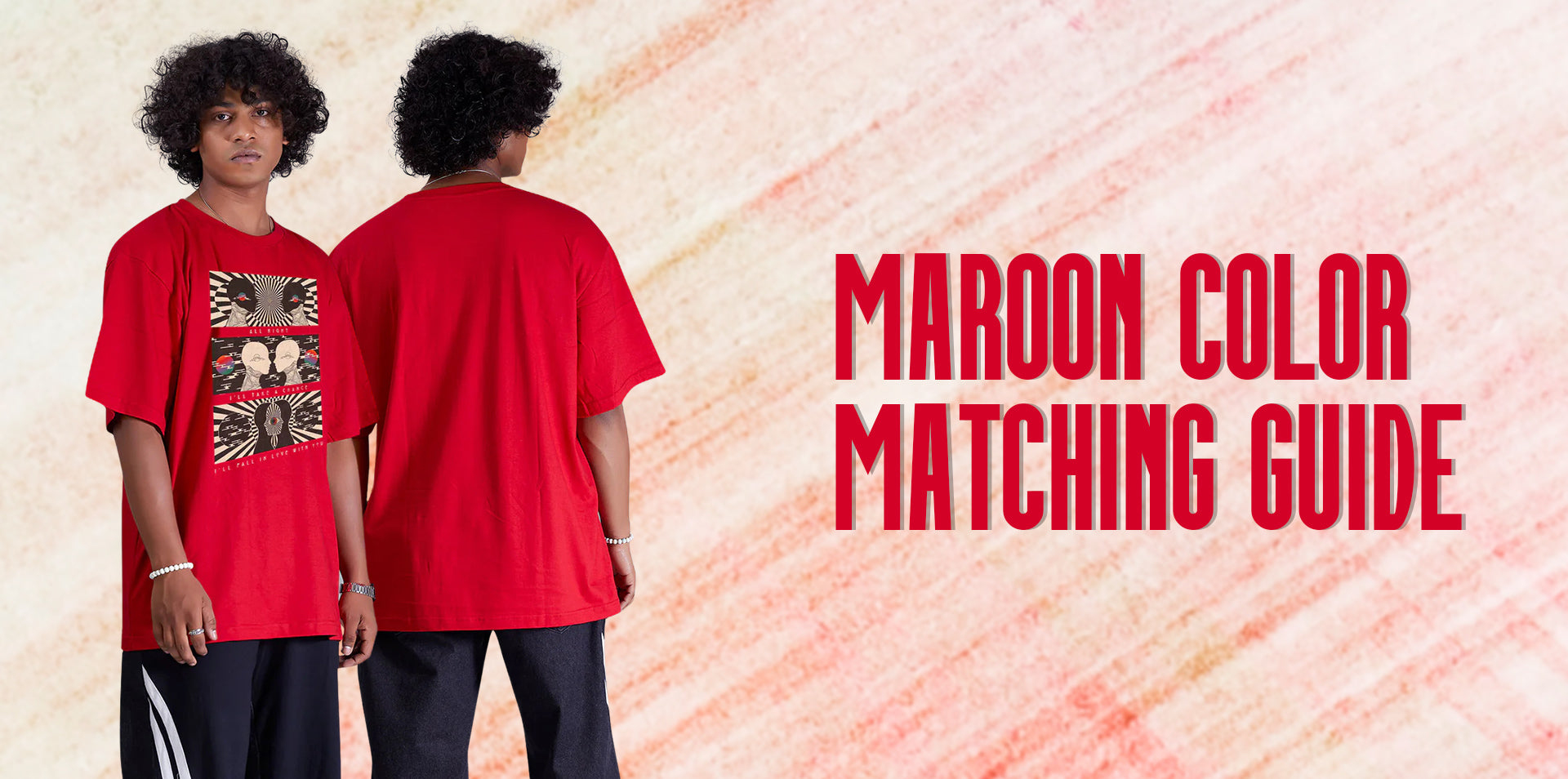 Maroon T-Shirt Matching Guide