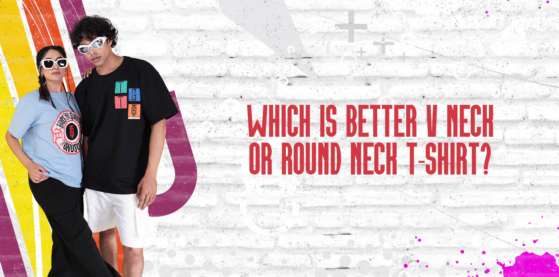 V Neck vs Round Neck T-Shirts - Which is Better